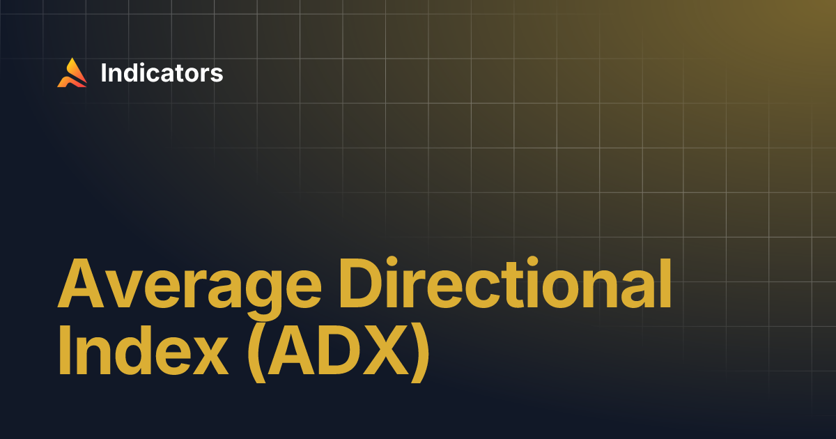 Average Directional Index (ADX) | Indicators